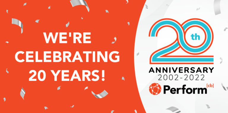 Perform[cb] Celebrates Company’s 20th Anniversary