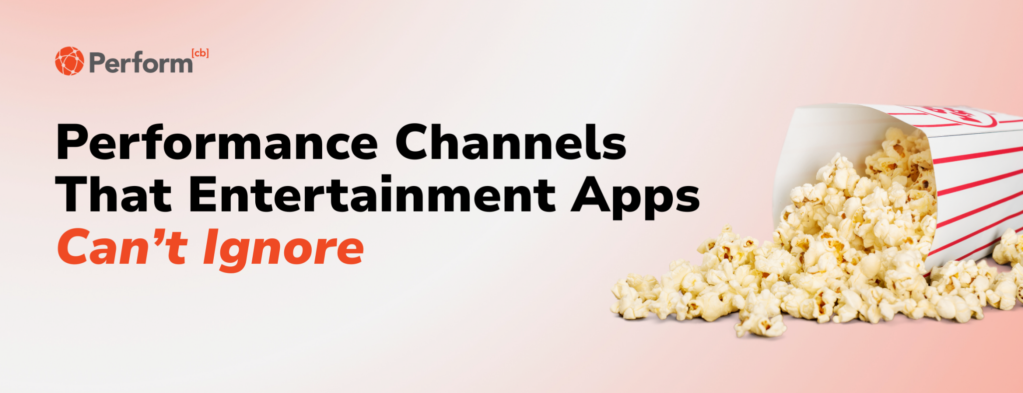 Performance Channels for Entertainment Apps